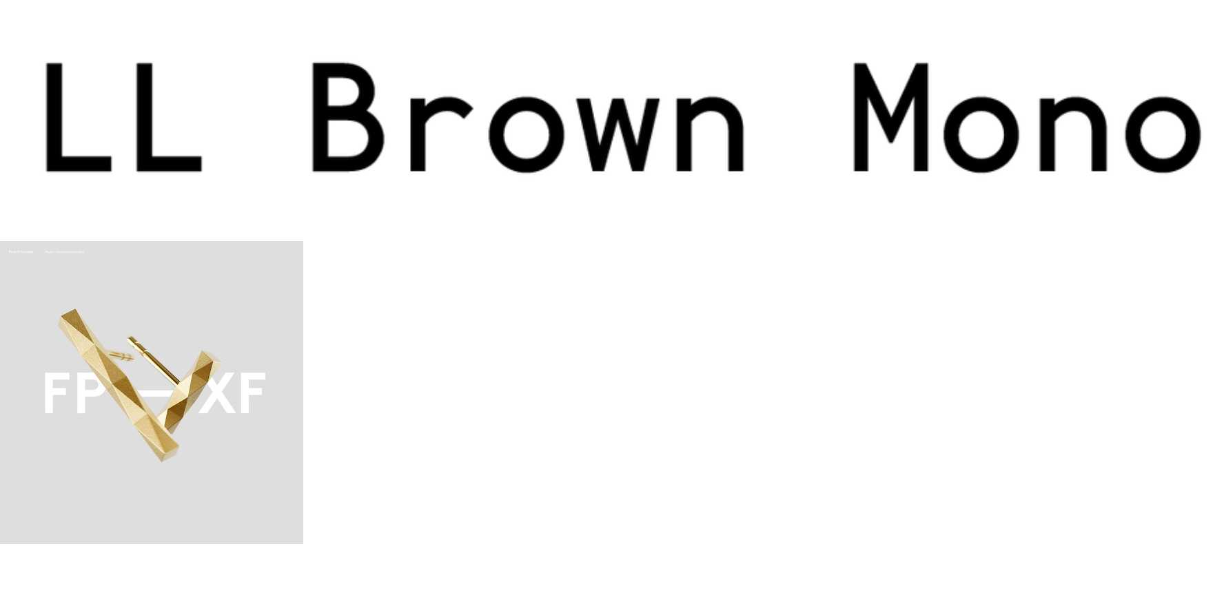 LL Brown Mono in use - Fonts In Use