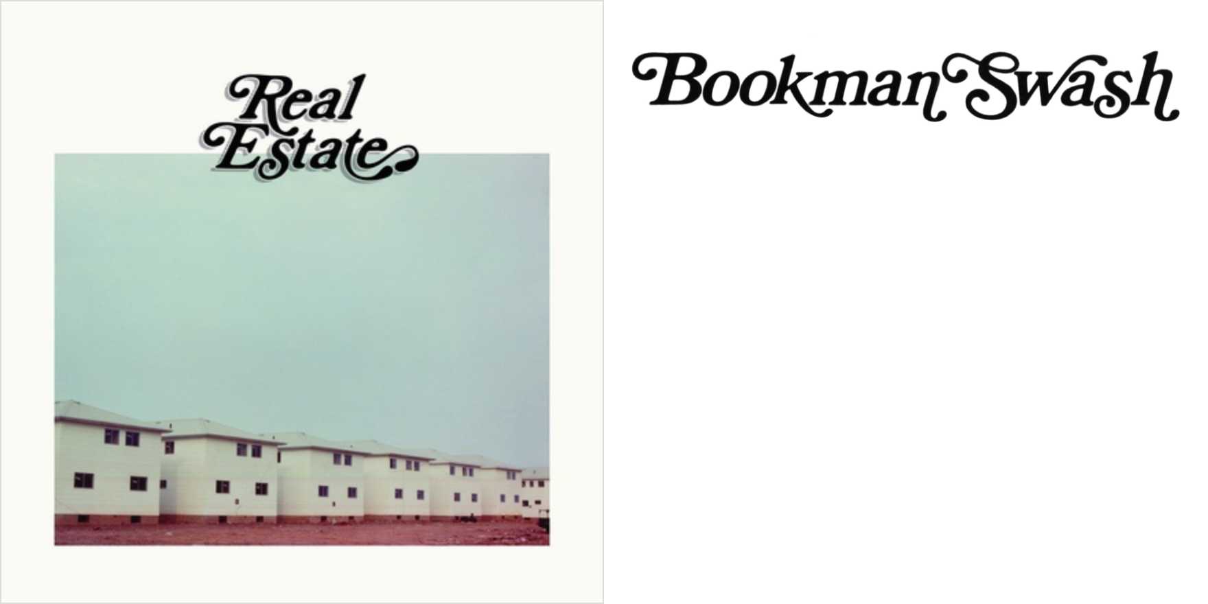 Real Estate – Days album art - Fonts In Use