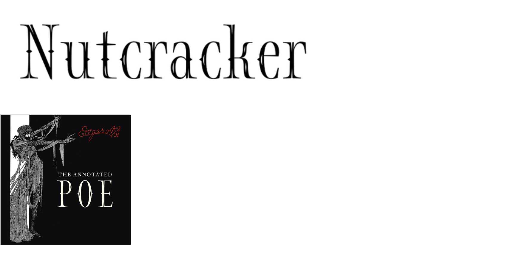 Nutcracker in use - Fonts In Use