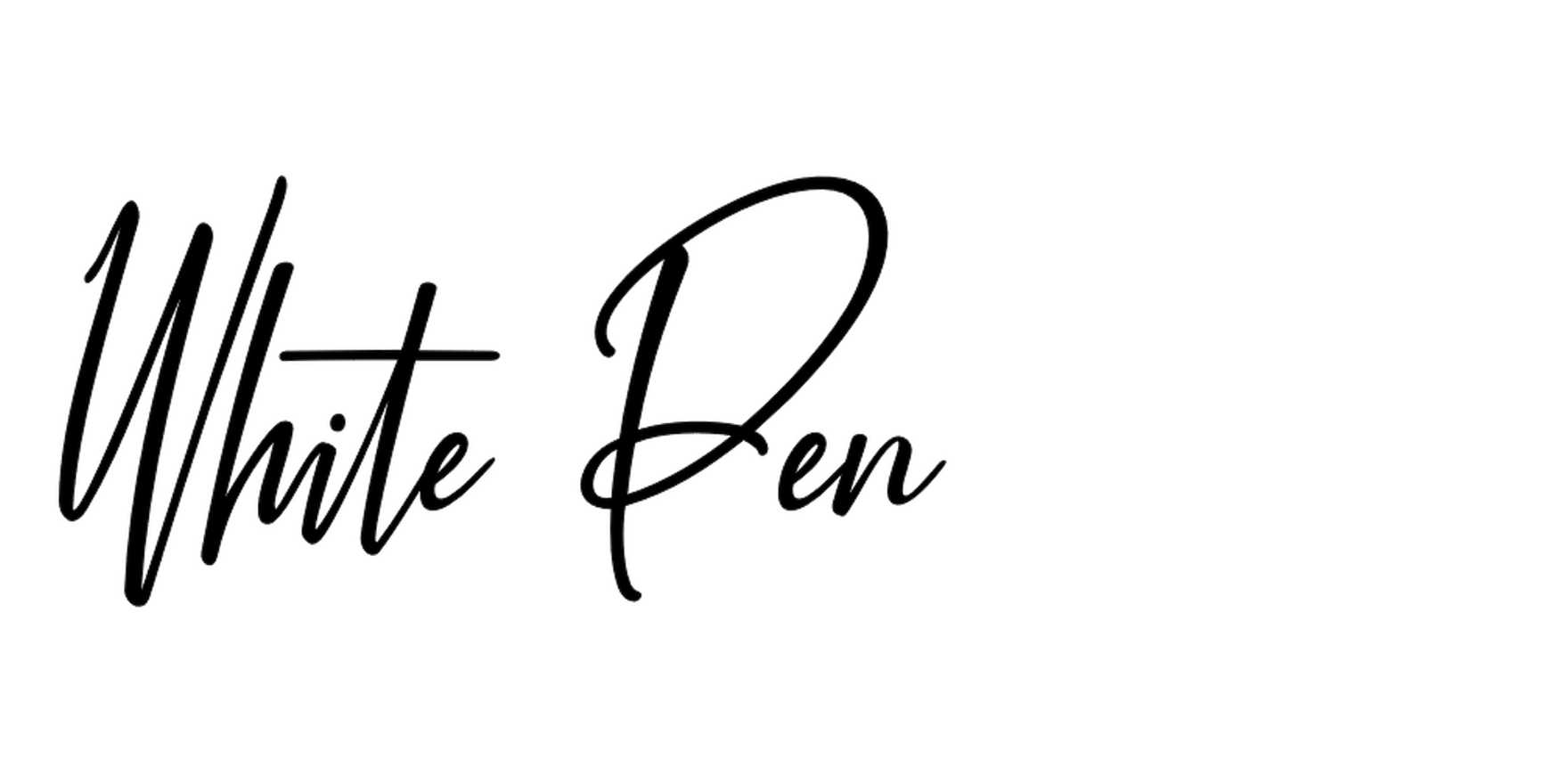 White Pen in use - Fonts In Use