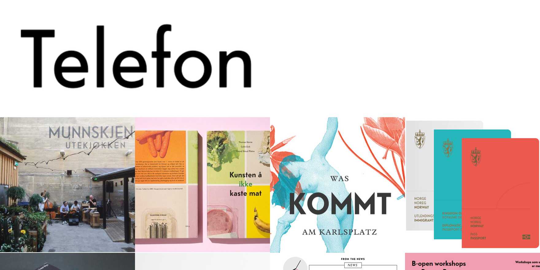 Telefon in use - Fonts In Use