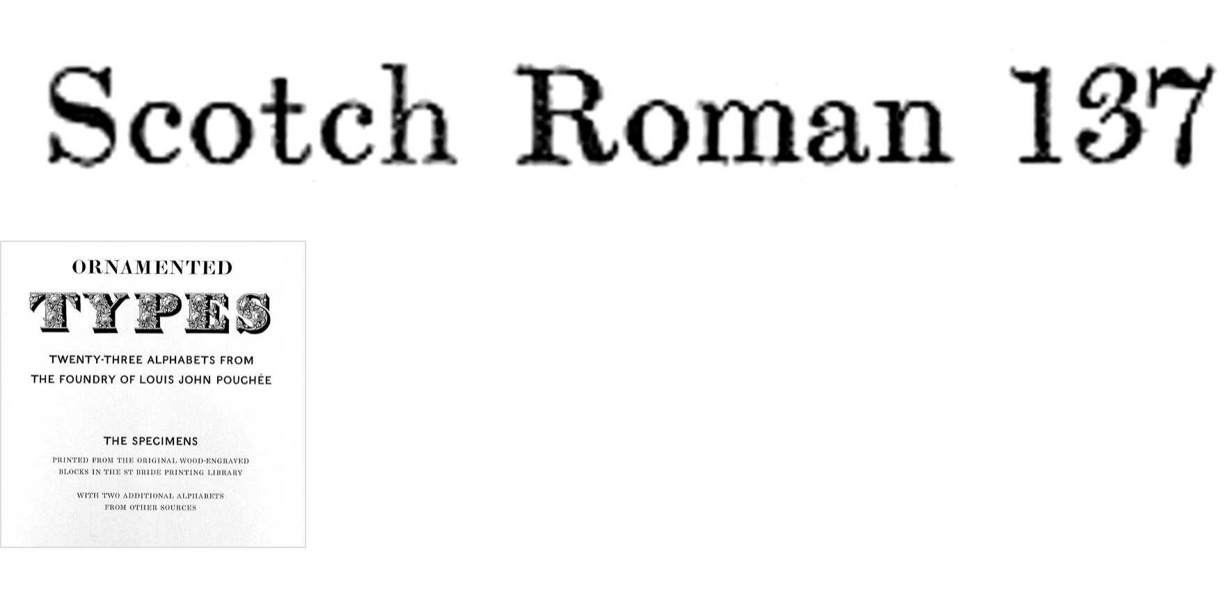 Scotch Roman (Series 137) in use - Fonts In Use