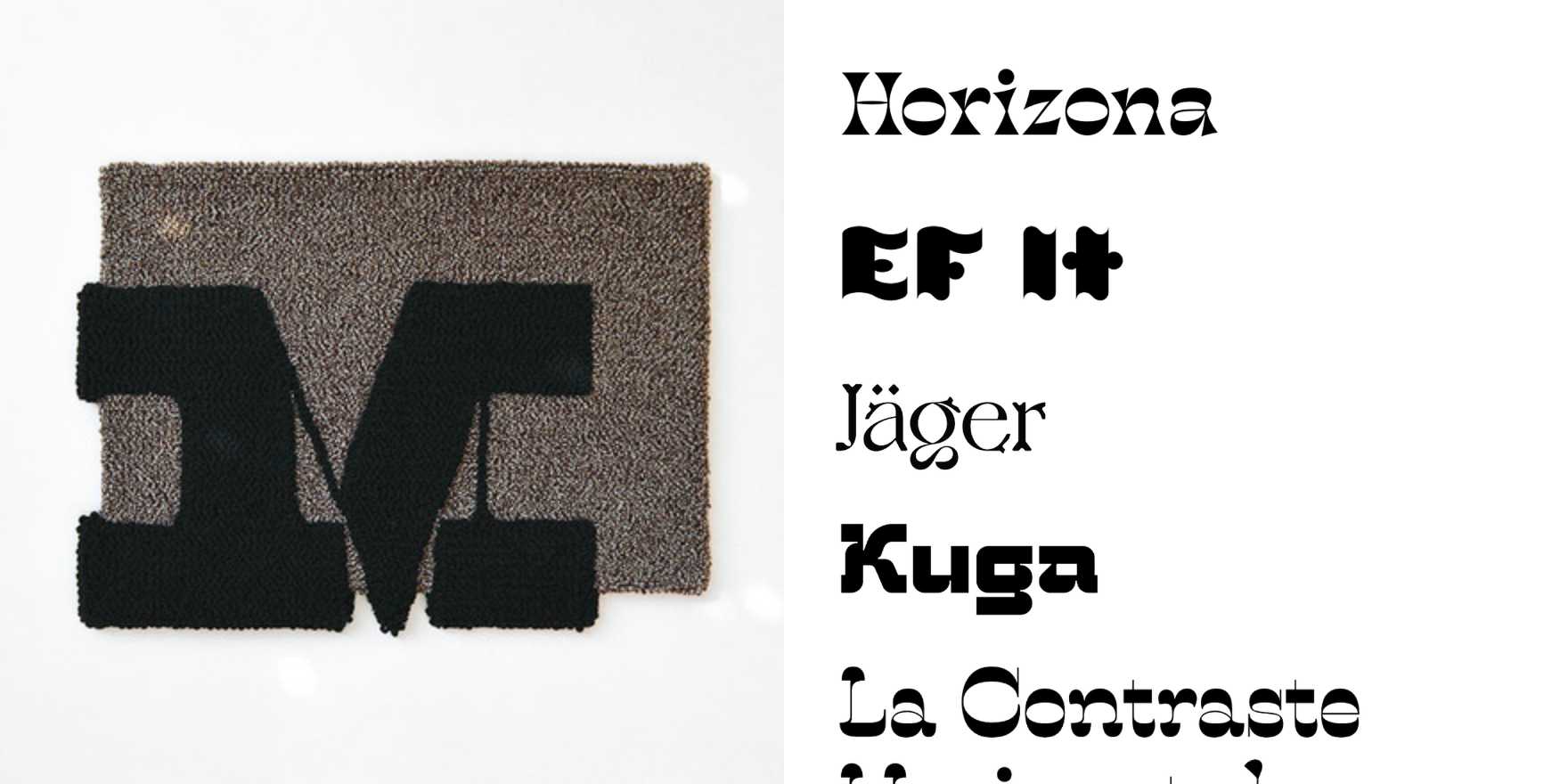 FIBER FONTS A–Z (H–M) - Fonts In Use