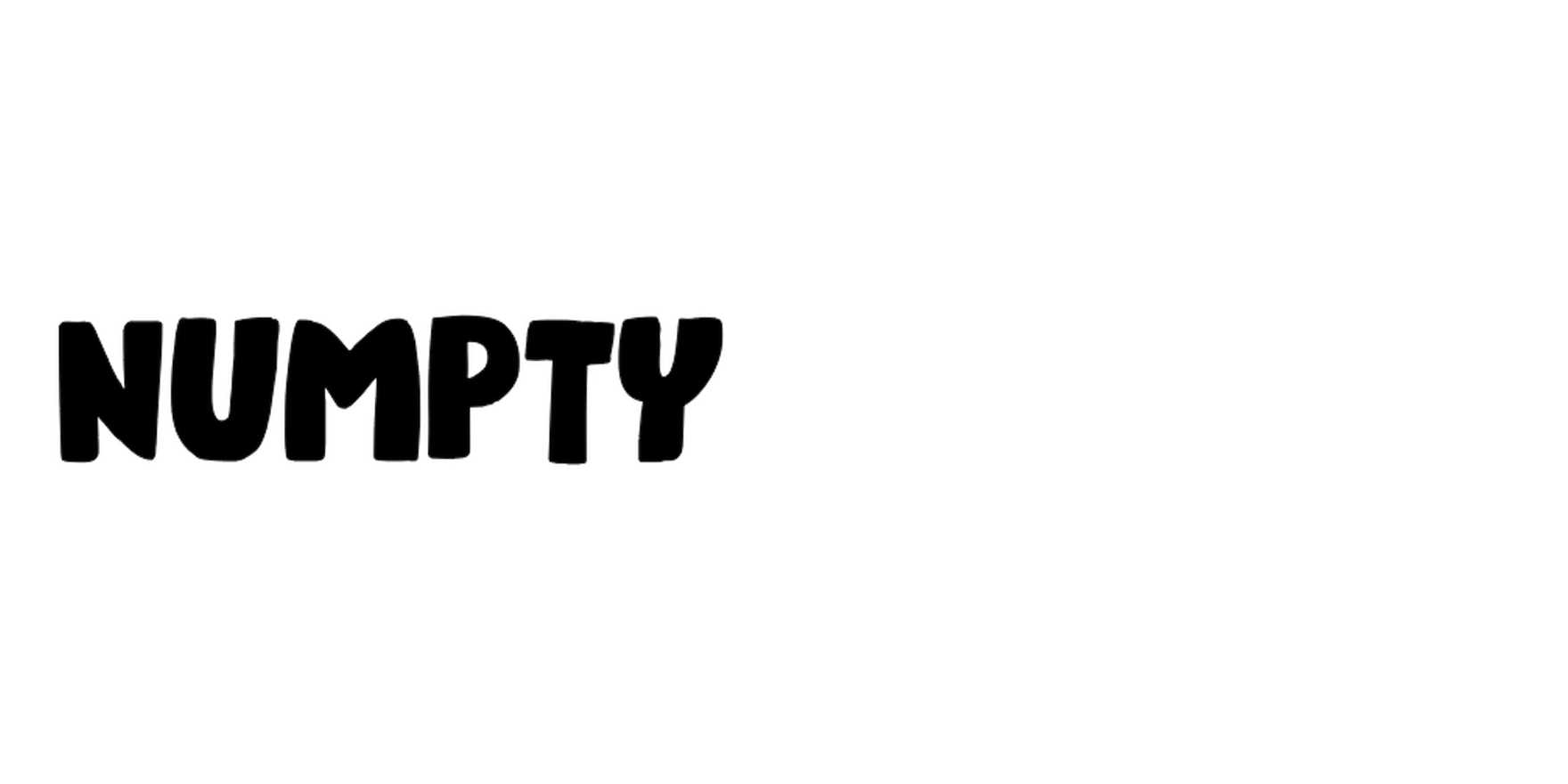 Numpty in use - Fonts In Use