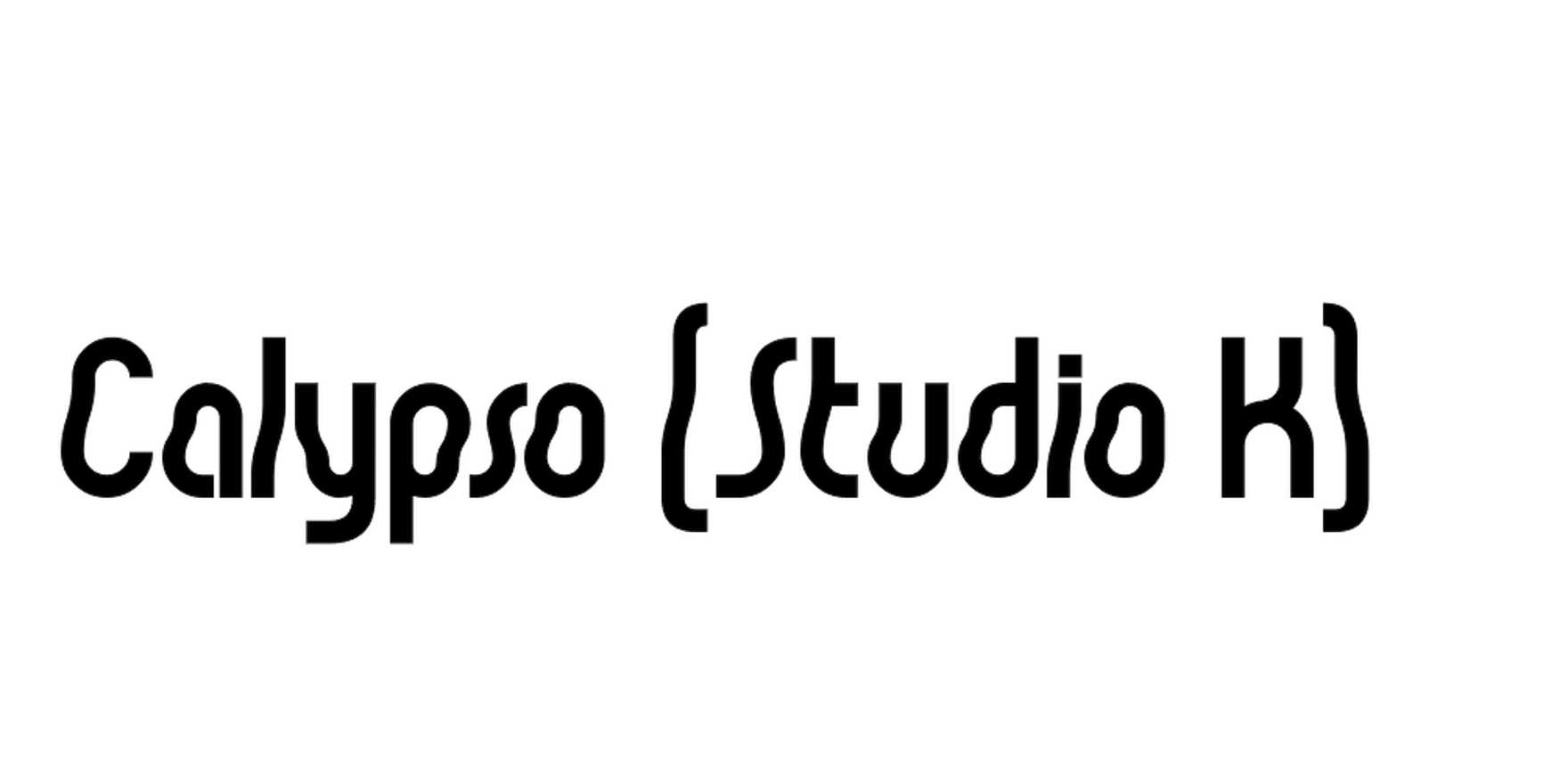 Calypso (Studio K) in use - Fonts In Use
