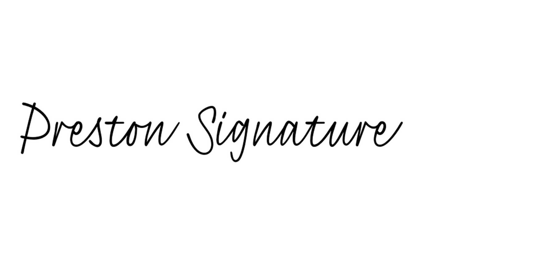 Preston Signature in use - Fonts In Use