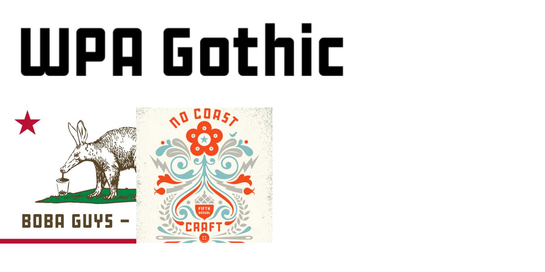 WPA Gothic in use - Fonts In Use