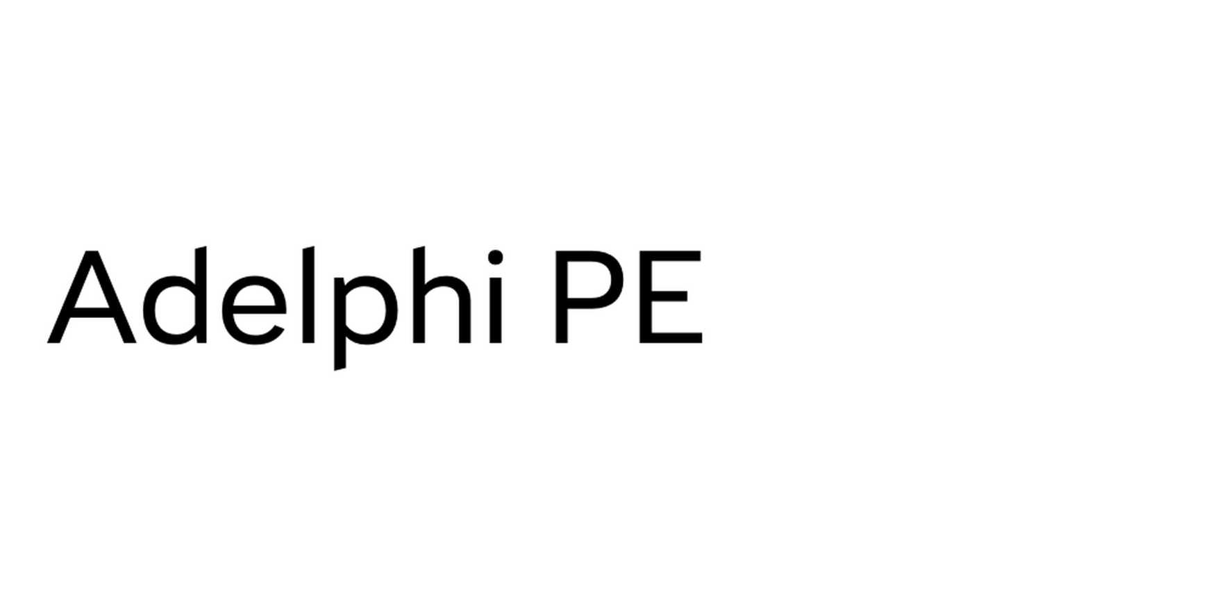 Adelphi PE in use - Fonts In Use