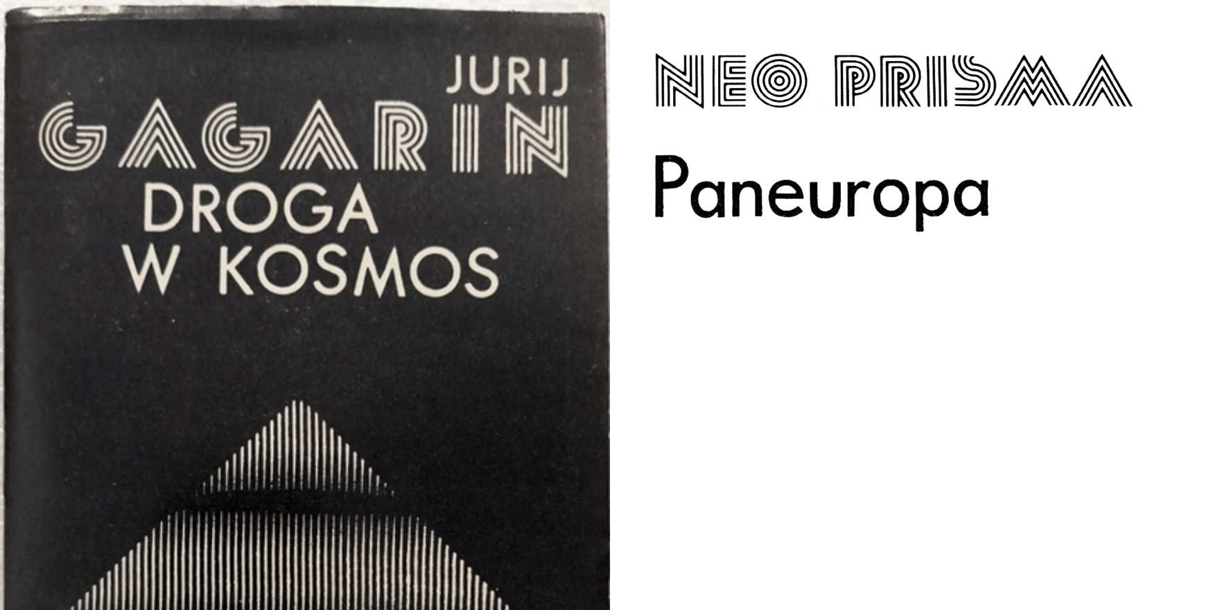 Droga w kosmos by Yuri Gagarin - Fonts In Use