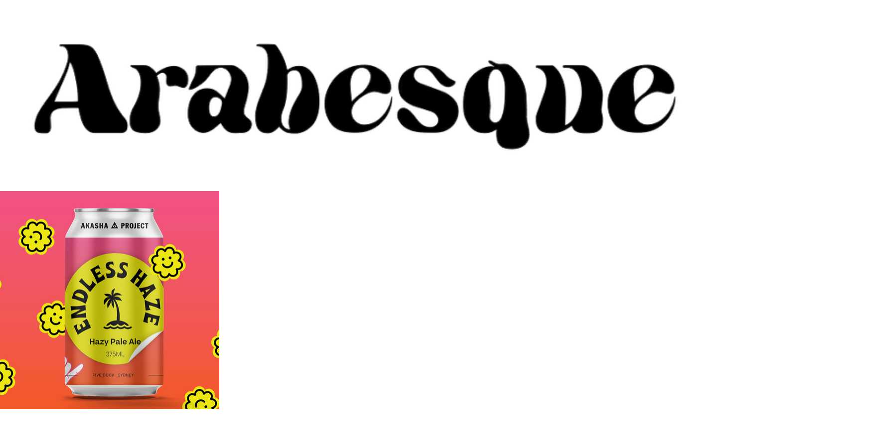 Arabesque (Page) in use - Fonts In Use