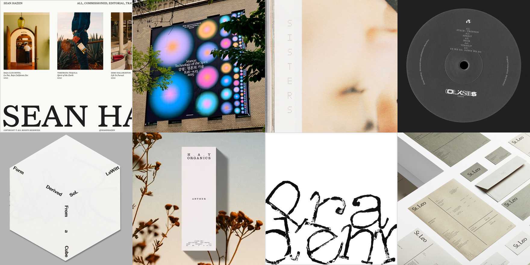 Minimal/Clean - Fonts In Use