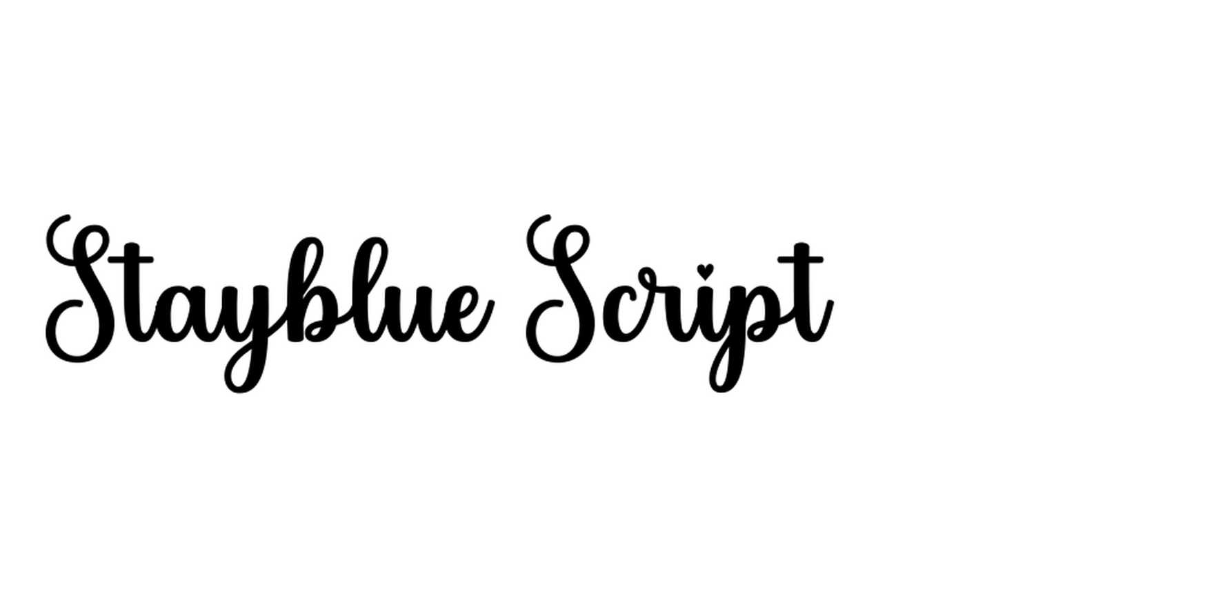 Stayblue Script in use - Fonts In Use