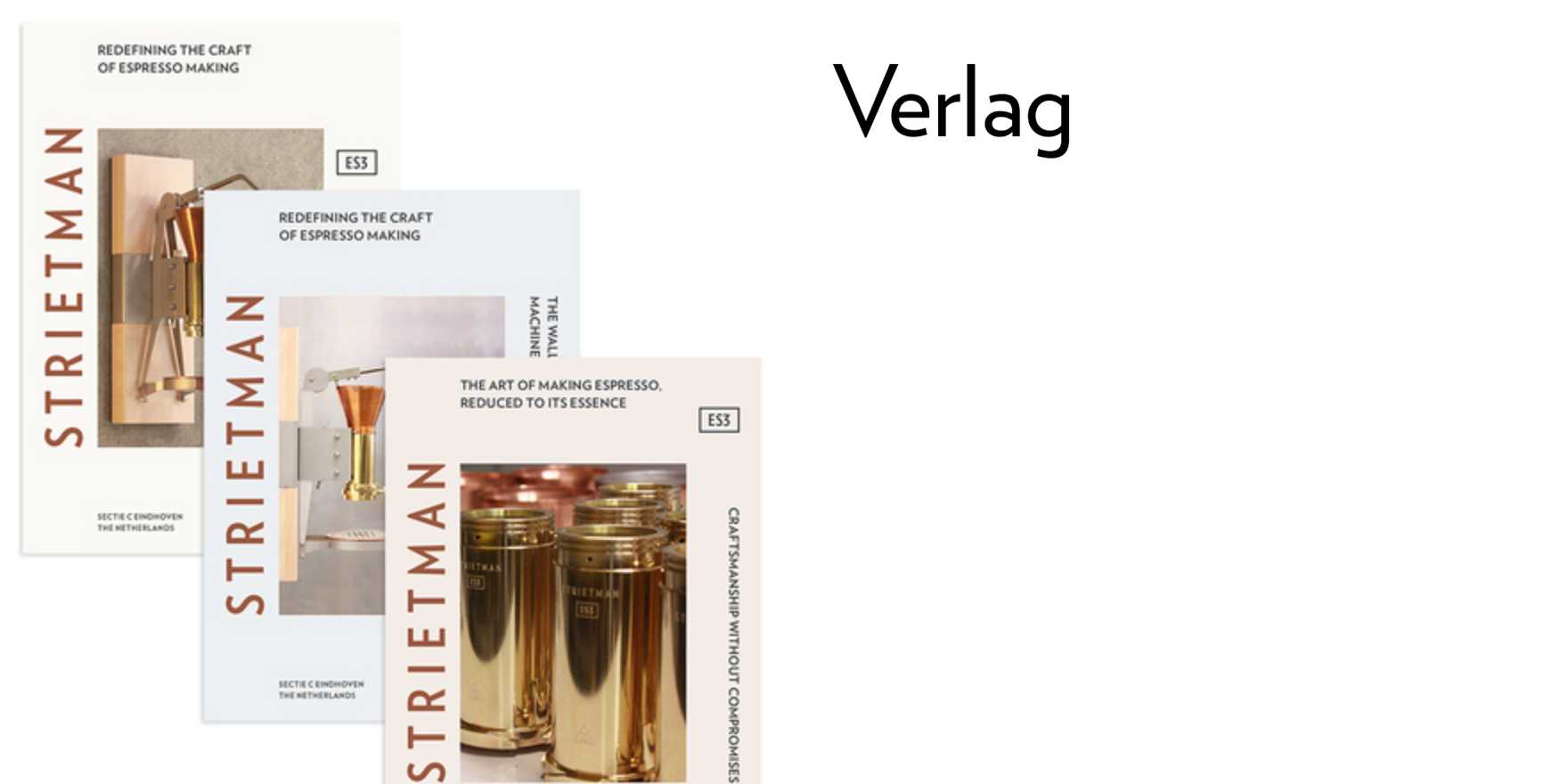 Strietman Visual Identity - Fonts In Use