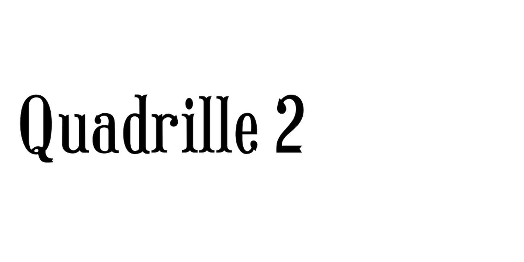 Quadrille 2 in use - Fonts In Use