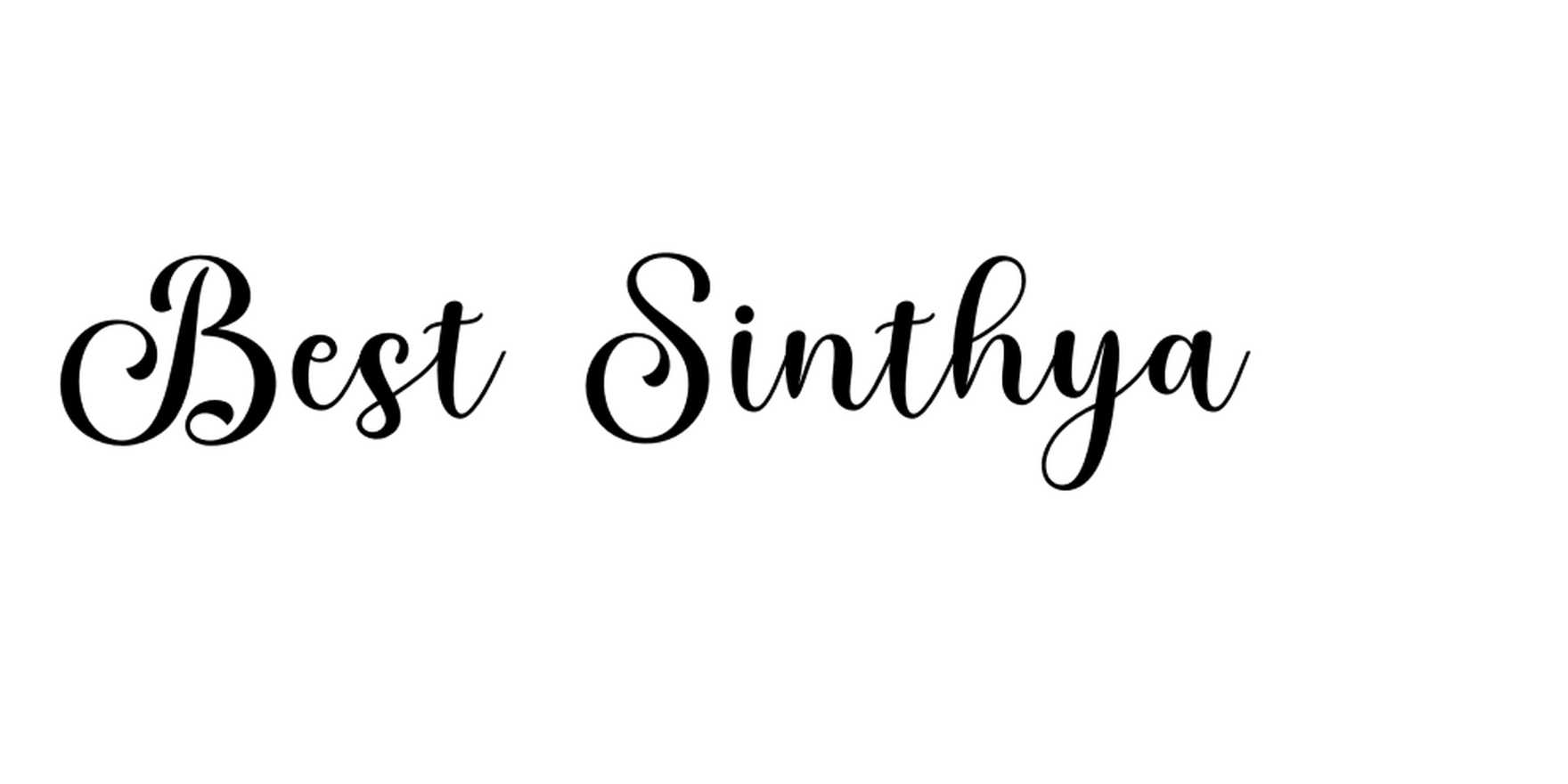 Best Sinthya in use - Fonts In Use