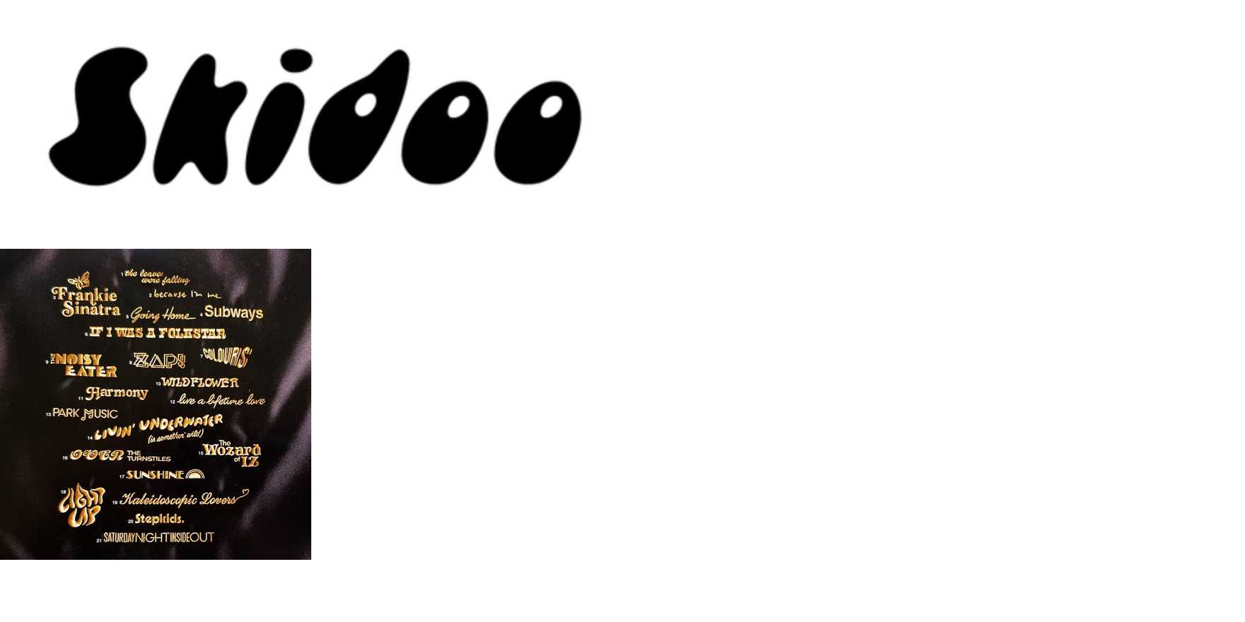 Williamson Skidoo in use - Fonts In Use