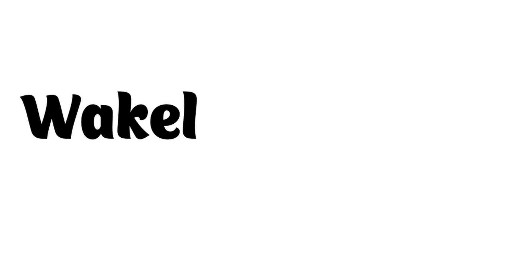 Wakel in use - Fonts In Use