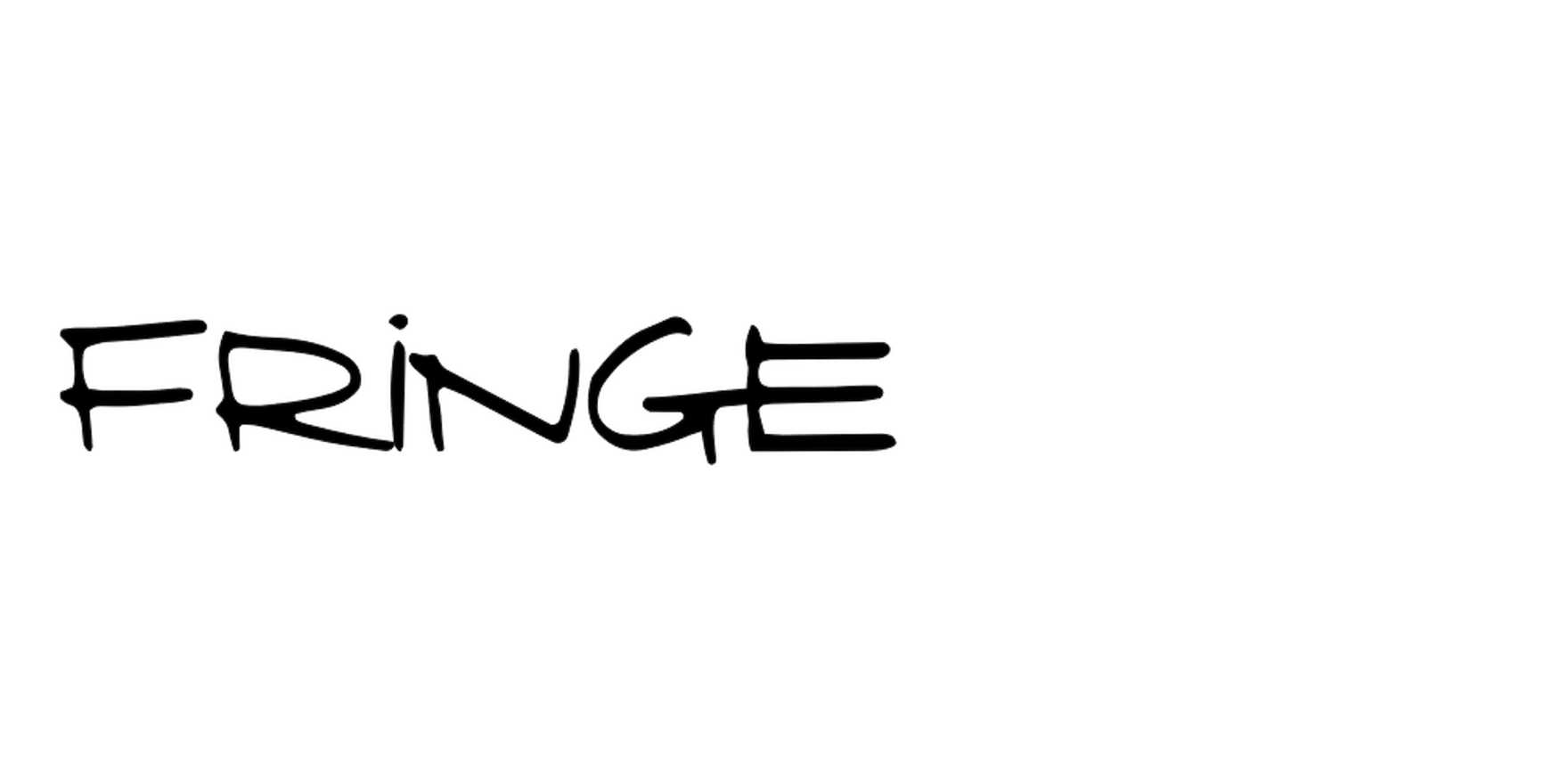 Fringe in use - Fonts In Use