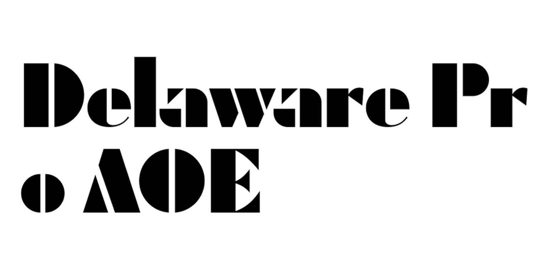 Delaware Pro AOE in use - Fonts In Use