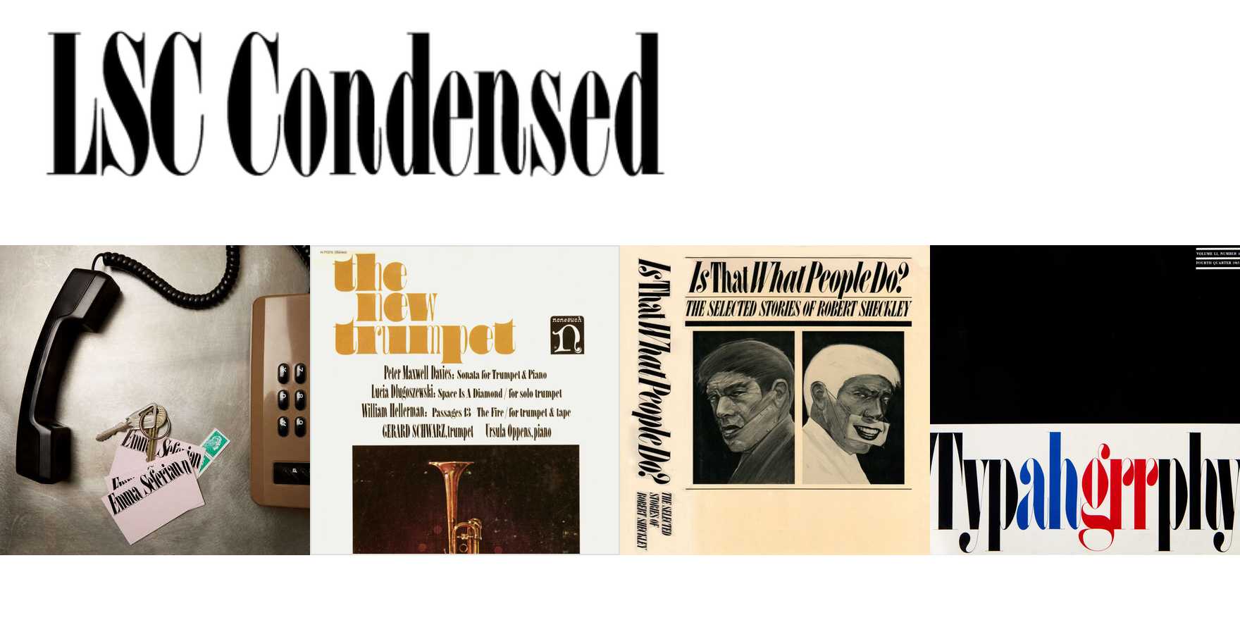 LSC Condensed in use - Fonts In Use