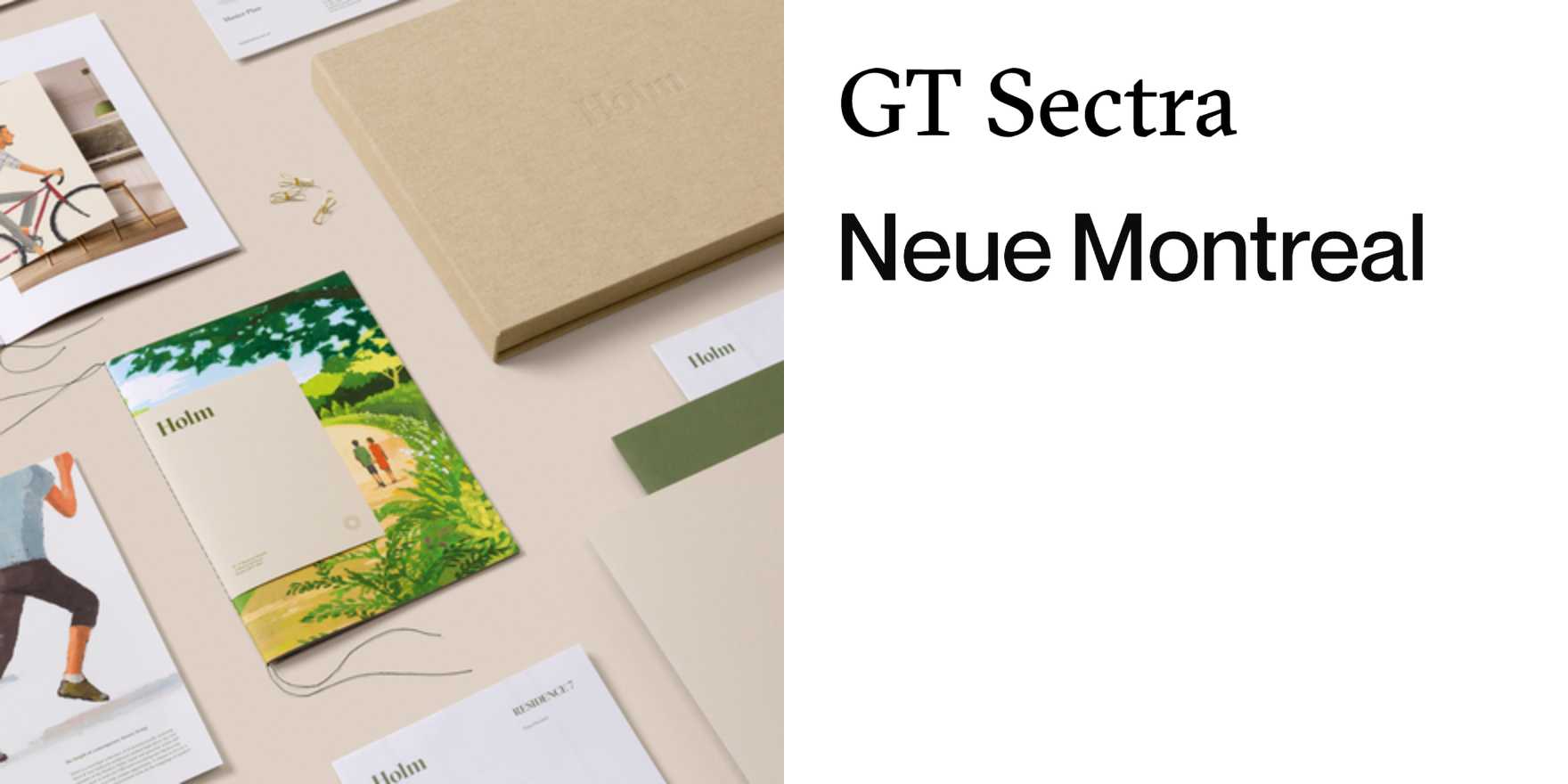 Holm - Fonts In Use