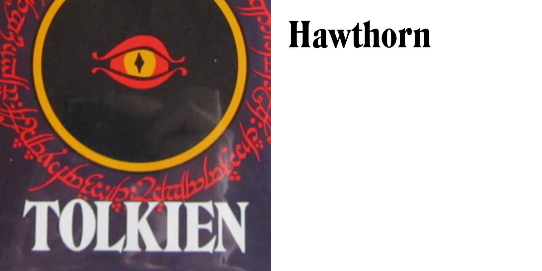 The Lord of the Rings, George Allen & Unwin editions - Fonts In Use