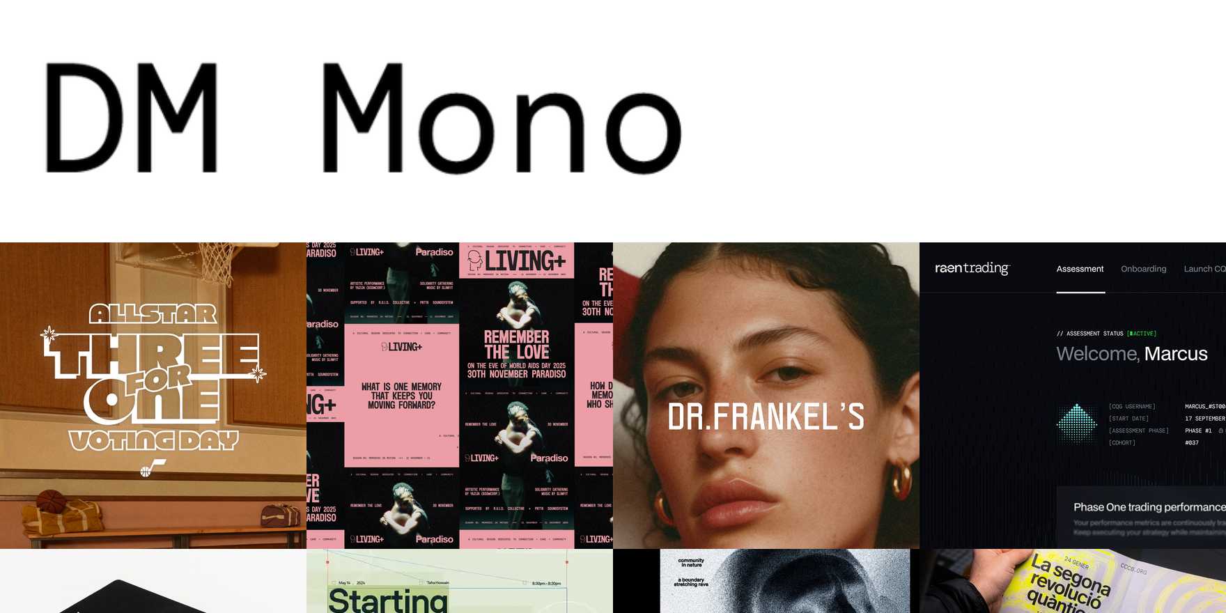 DM Mono in use - Fonts In Use