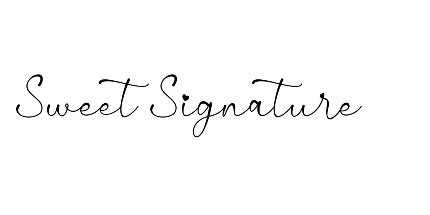 Sweet Signature in use - Fonts In Use