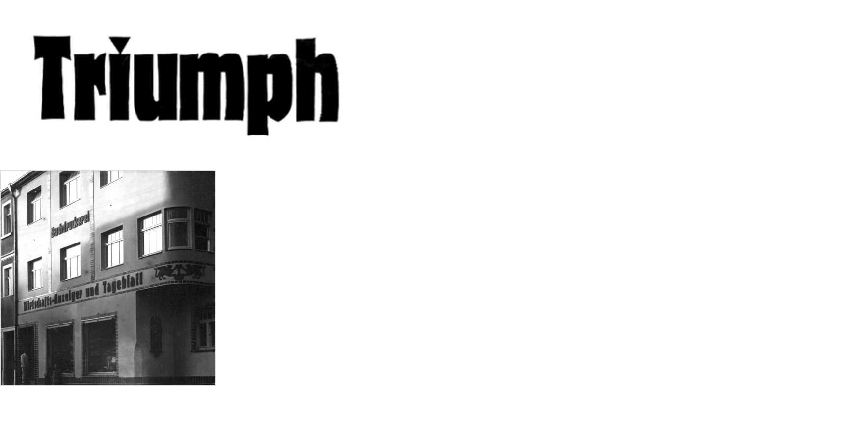 Triumph in use - Fonts In Use