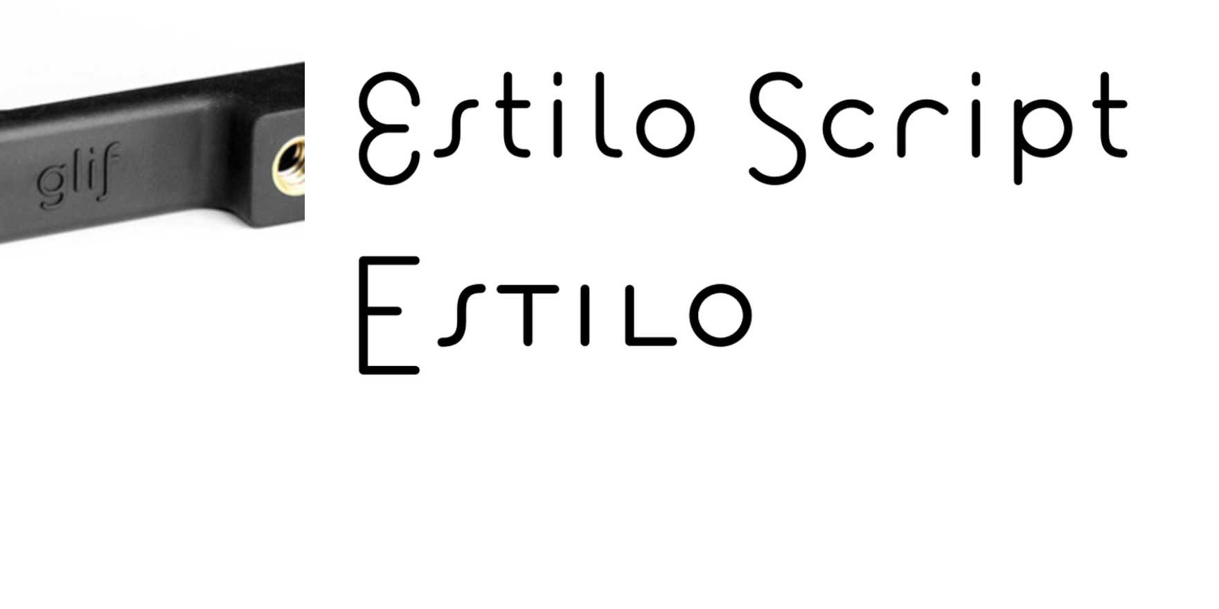 The Glif - Fonts In Use