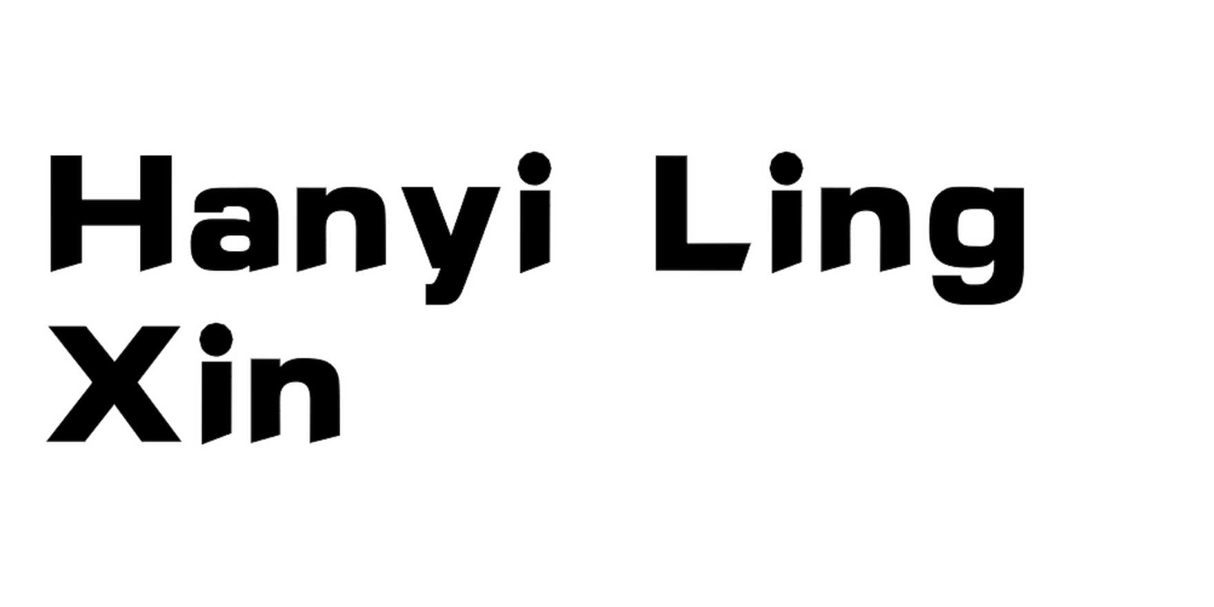 Hanyi Ling Xin in use - Fonts In Use
