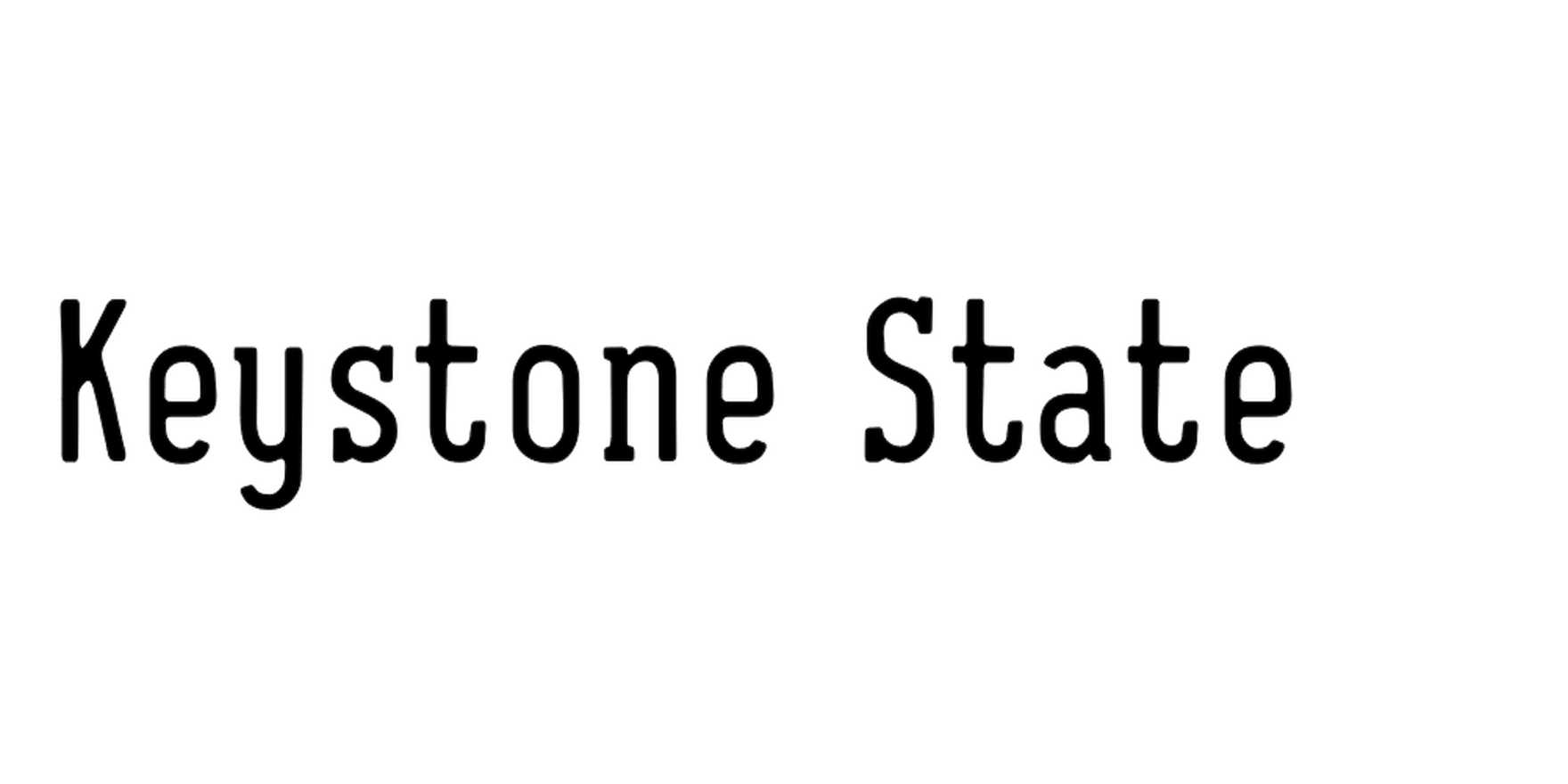 Keystone State in use - Fonts In Use