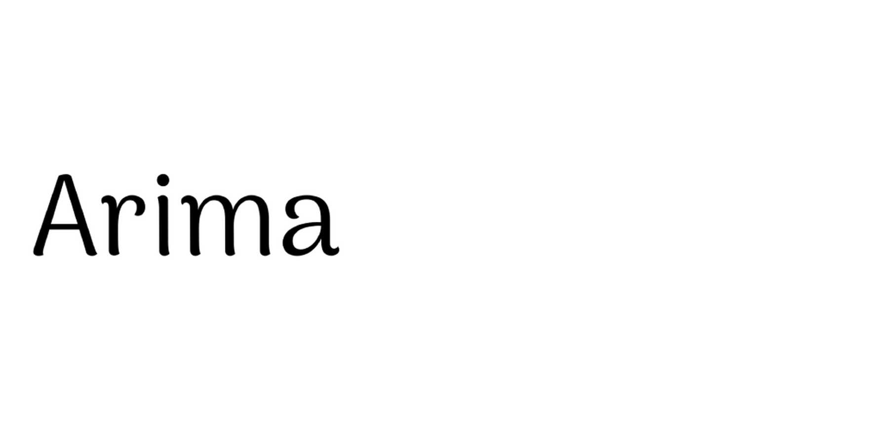 Arima in use - Fonts In Use