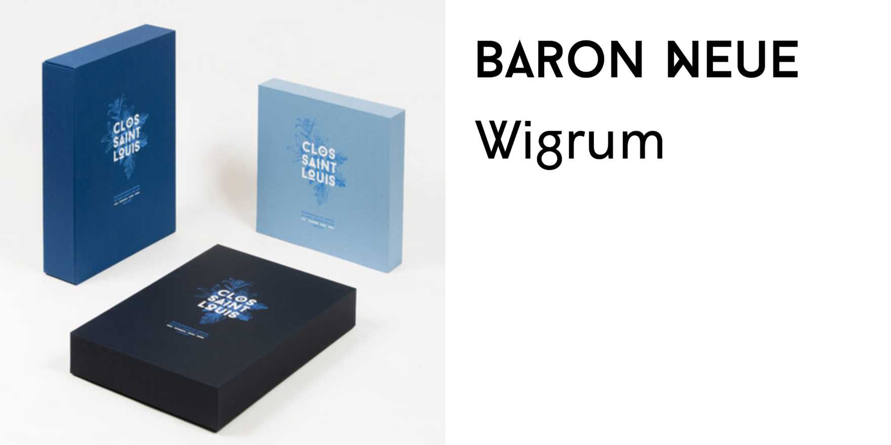 Clos Saint-Louis - Fonts In Use