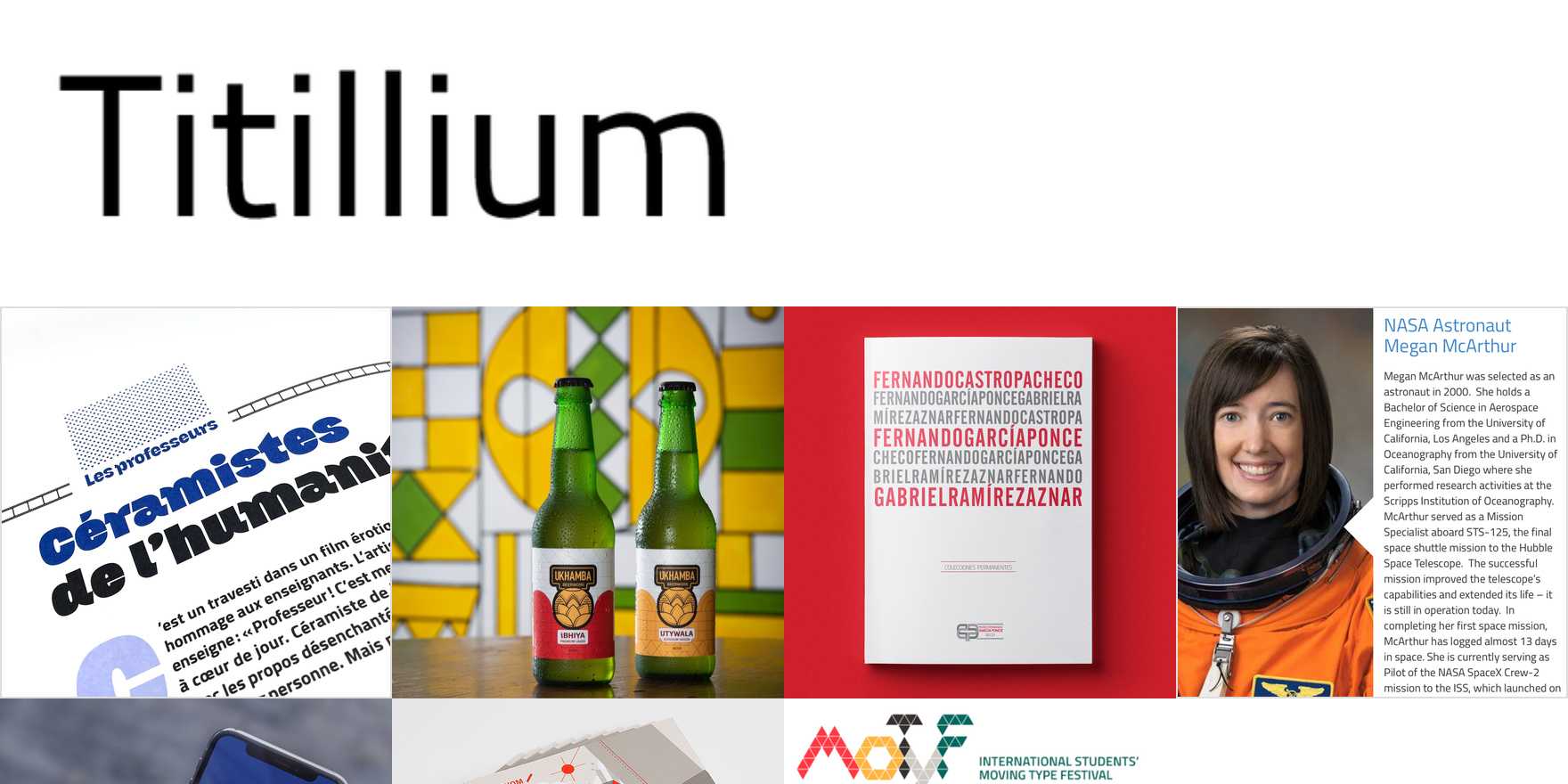 Titillium in use - Fonts In Use