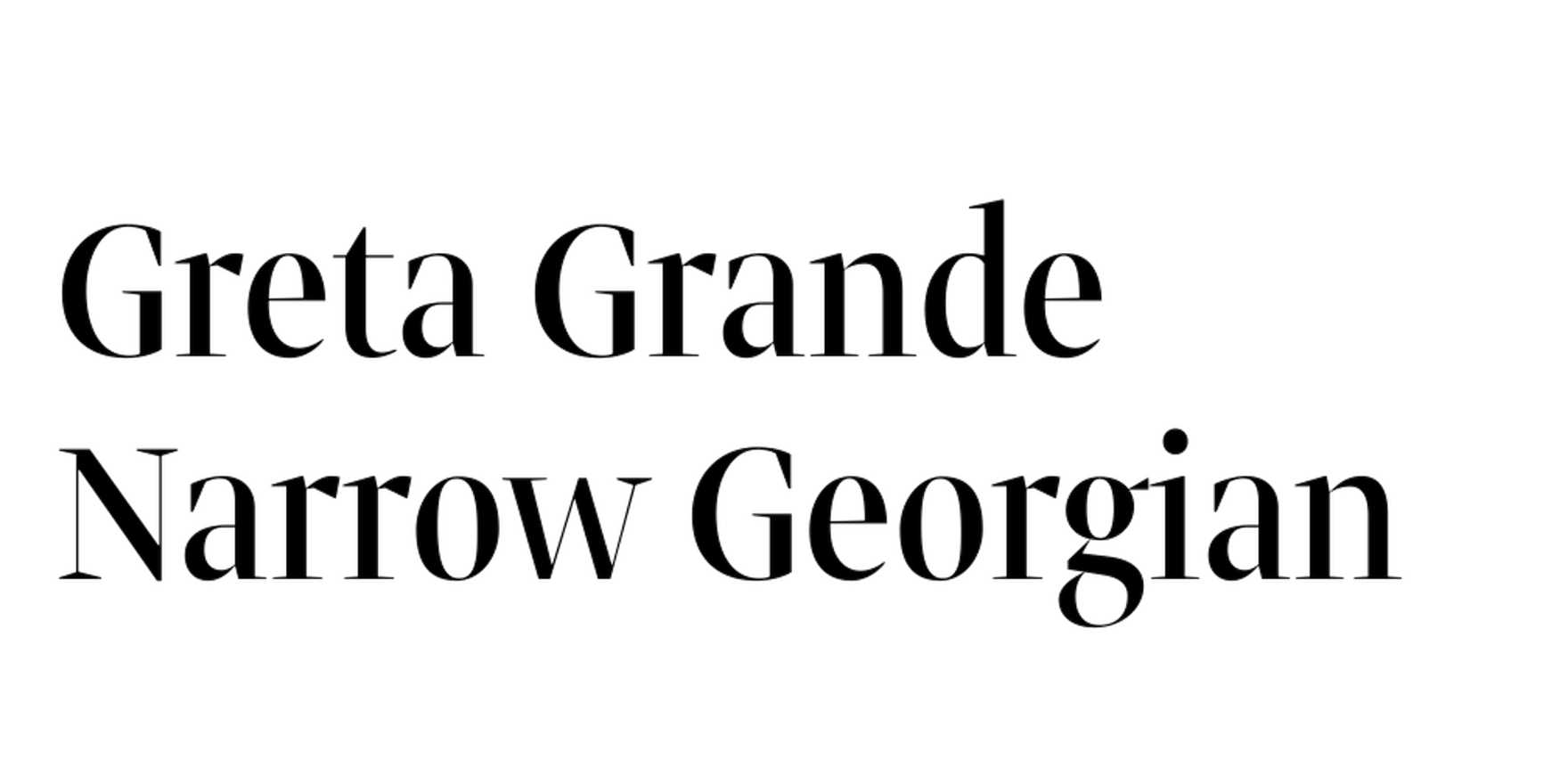 Greta Grande Narrow Georgian in use - Fonts In Use