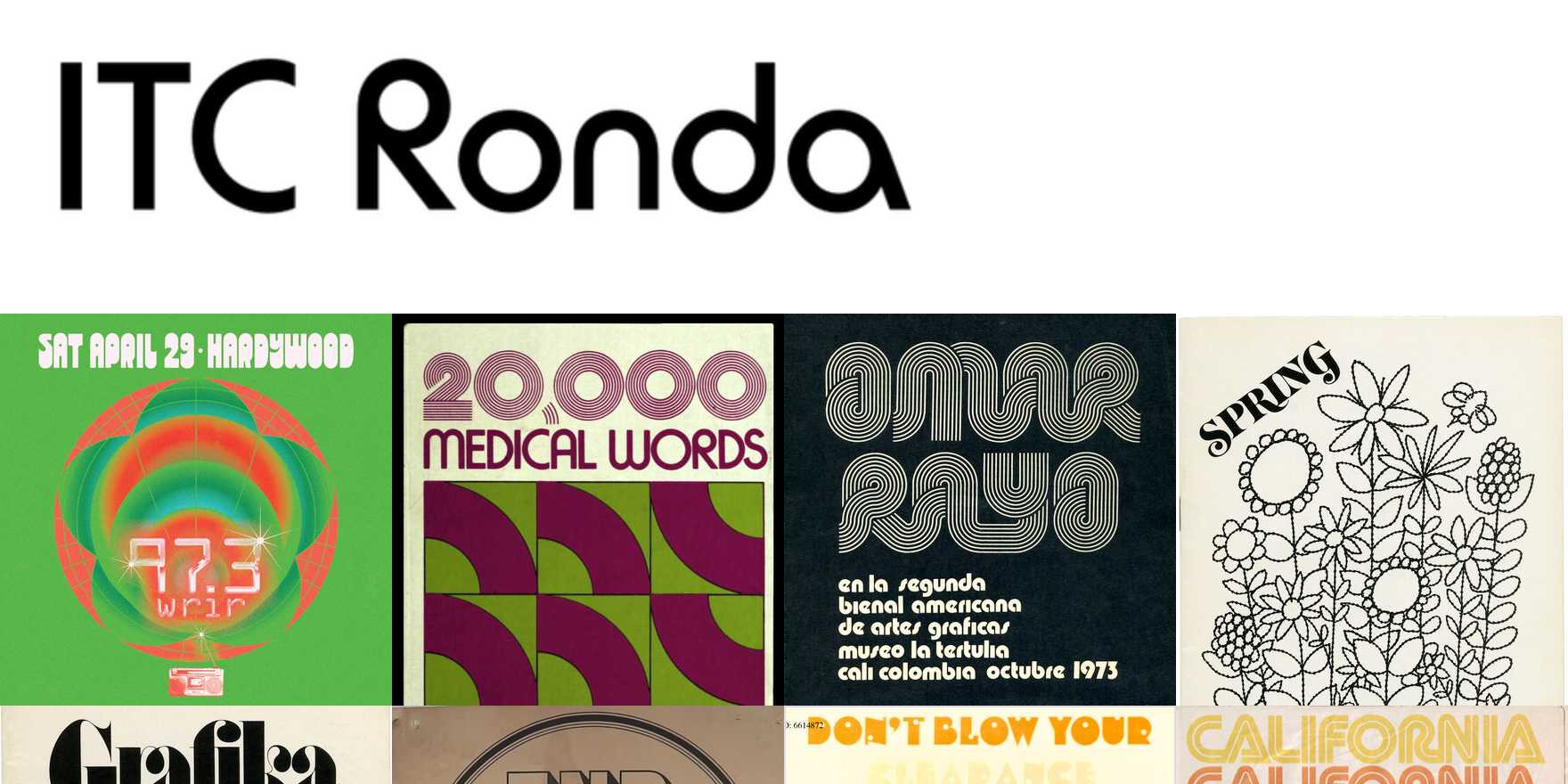 ITC Ronda in use - Fonts In Use