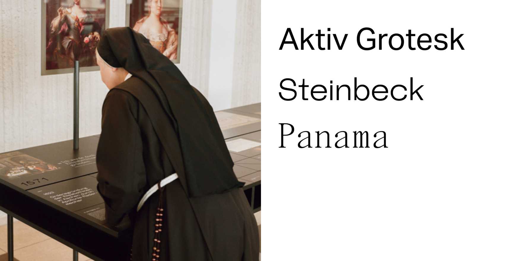 Werte Wandel Wirken. 275 Jahre Ordensklinikum Elisabethinen - Fonts In Use