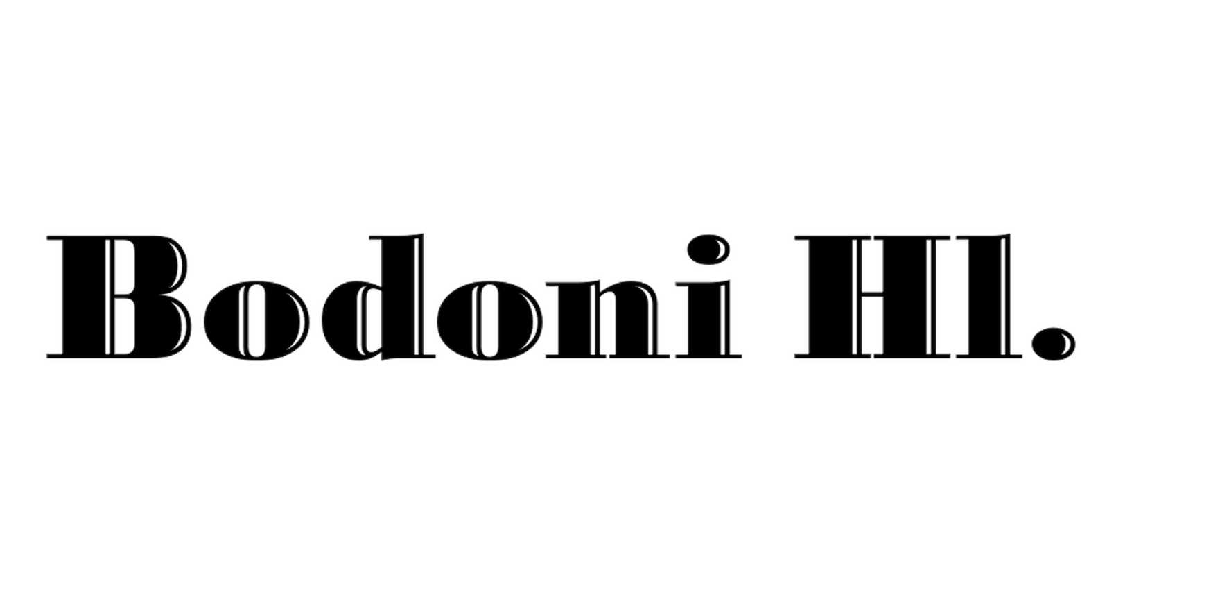 Bodoni Highlight in use - Fonts In Use