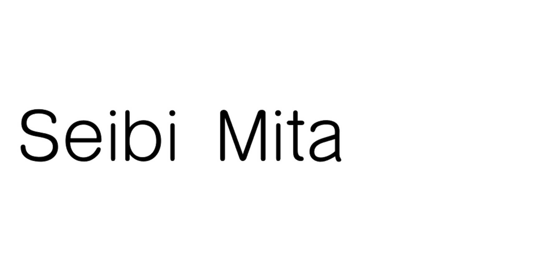 Seibi Mita in use - Fonts In Use