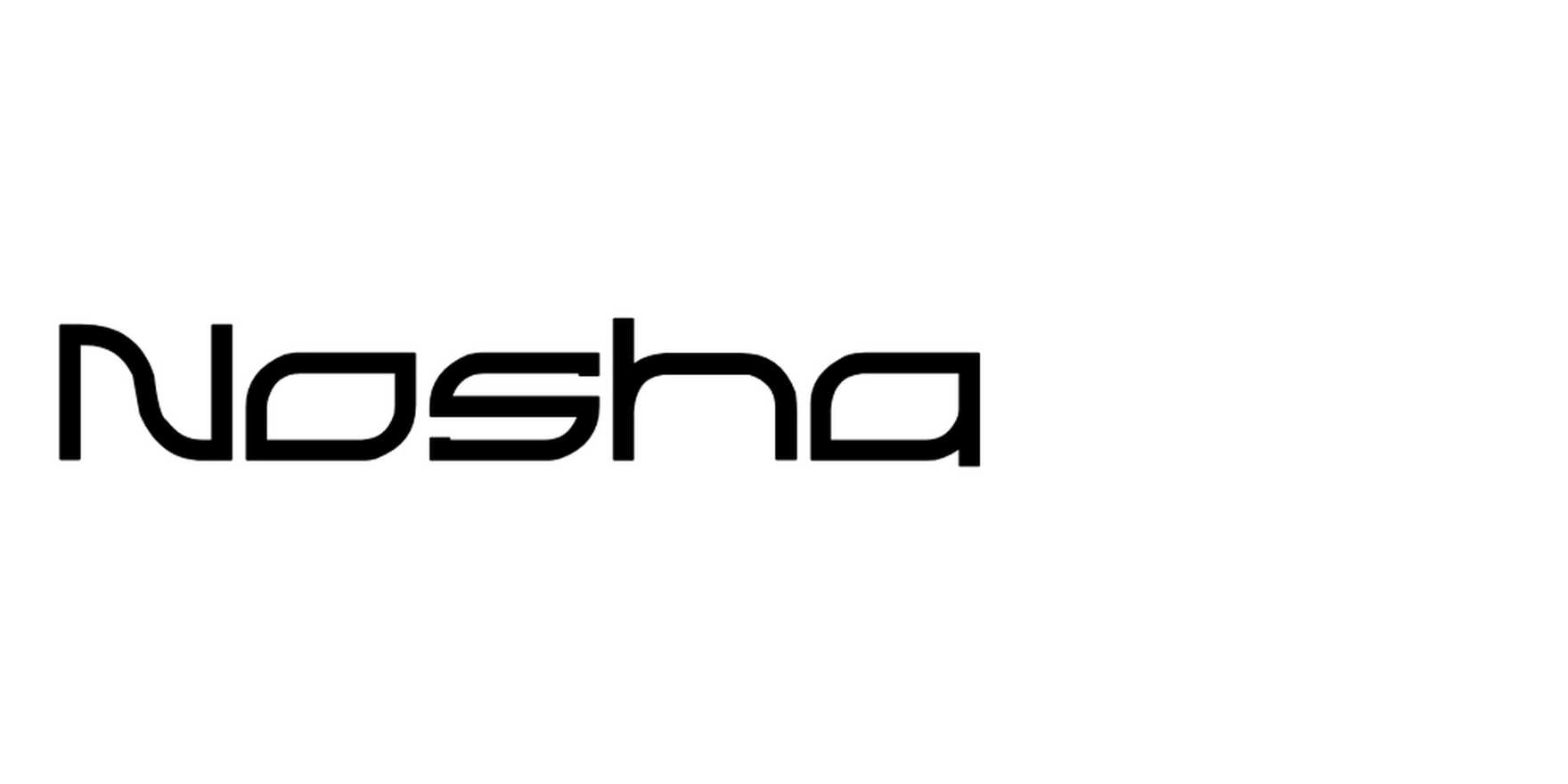 Nosha in use - Fonts In Use