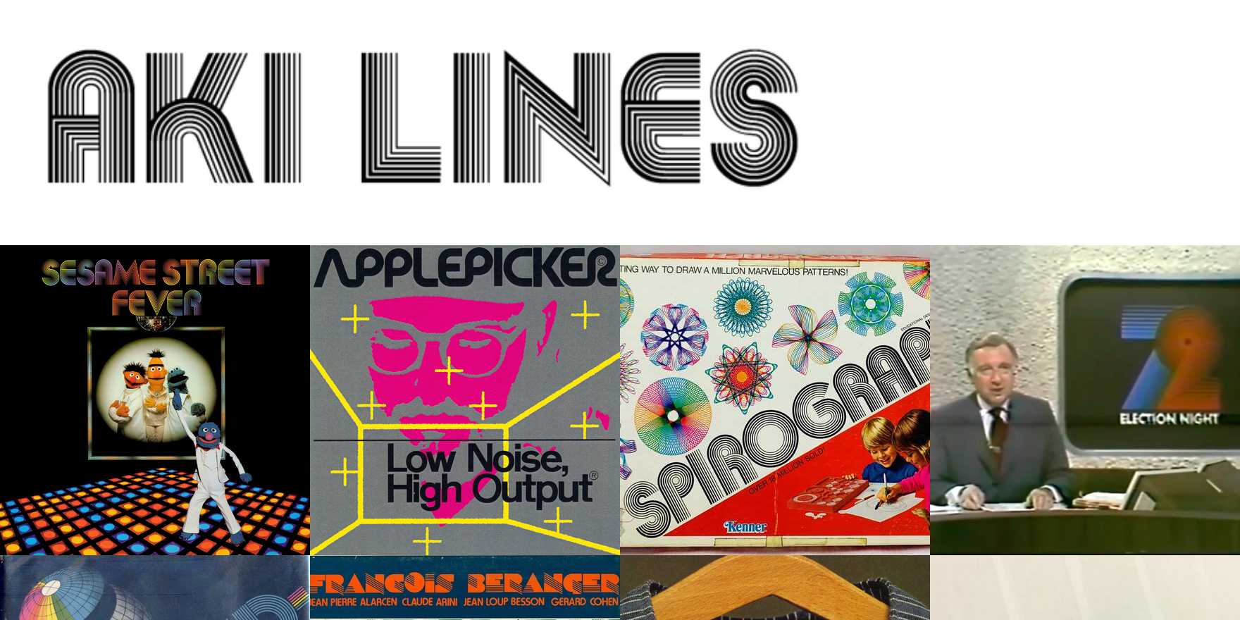 Aki Lines in use - Fonts In Use