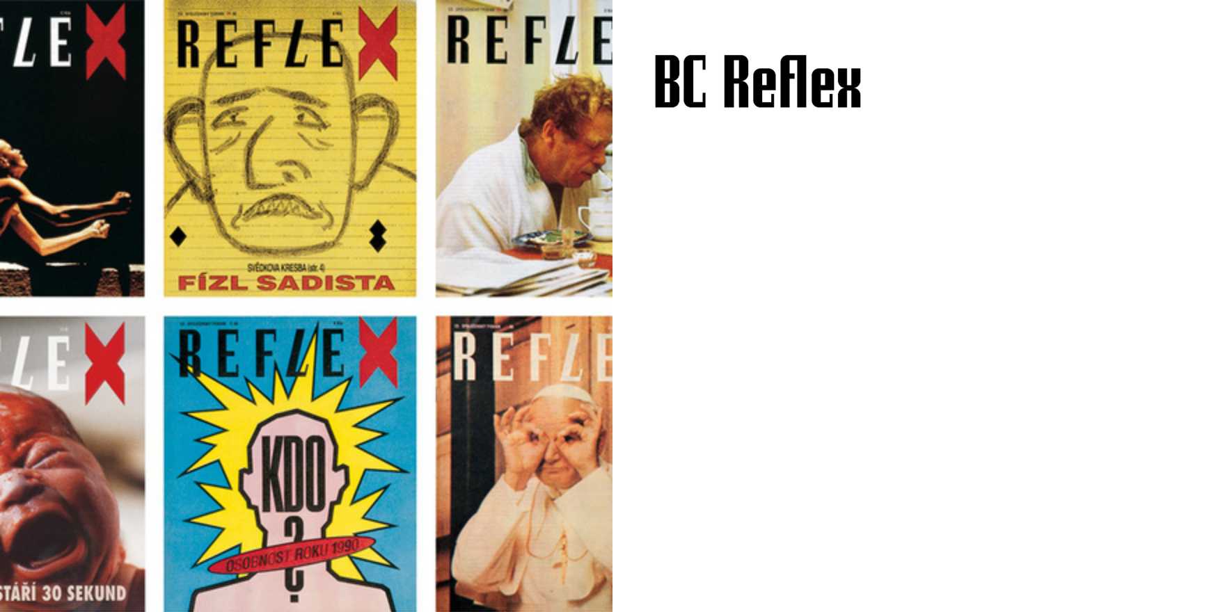 Reflex magazine - Fonts In Use