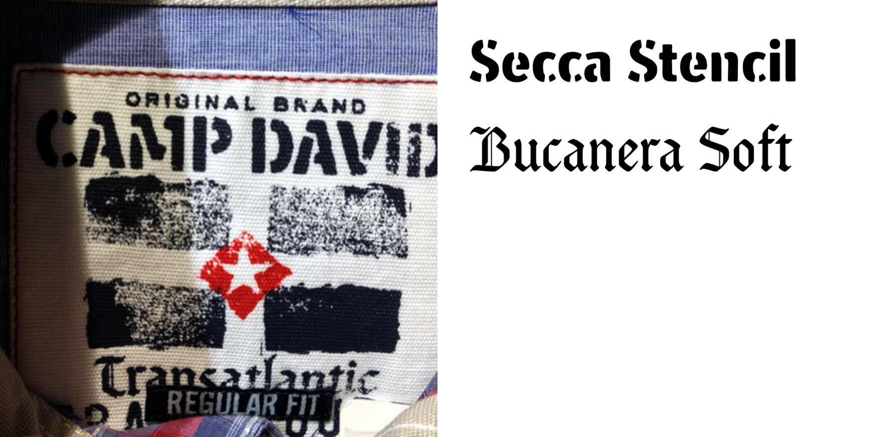 Camp David spring 2017 fashion collection - Fonts In Use