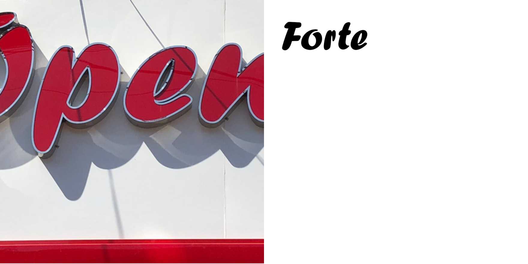 Call for Entries: Finding Forte - Fonts In Use
