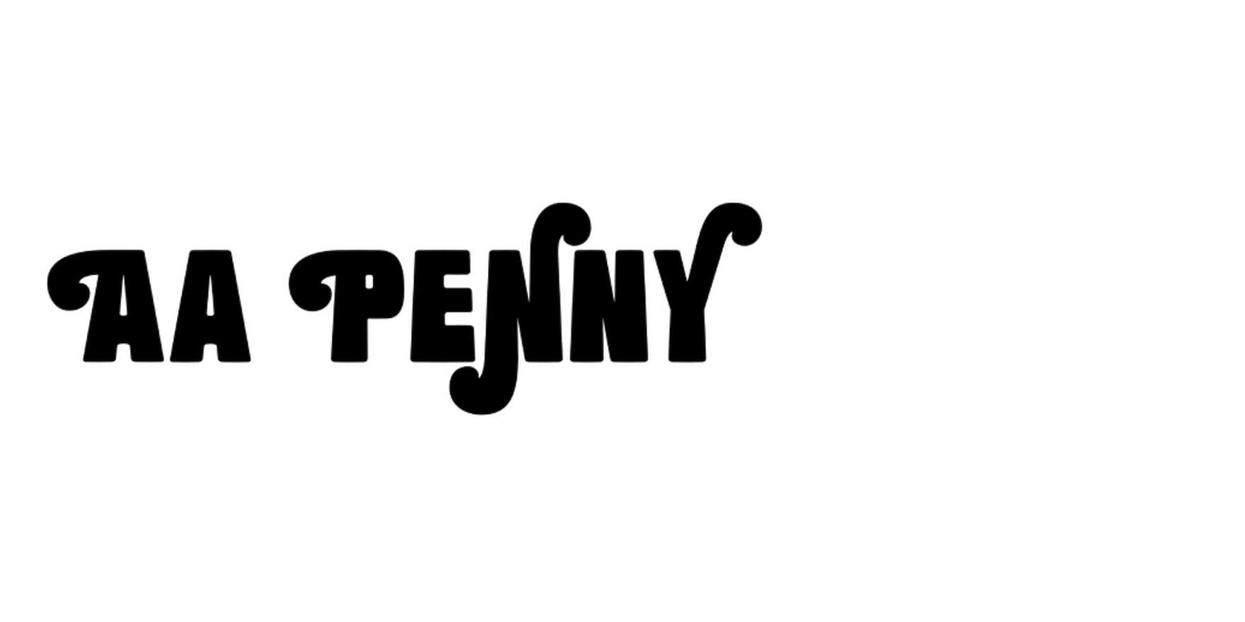 AA Penny in use - Fonts In Use