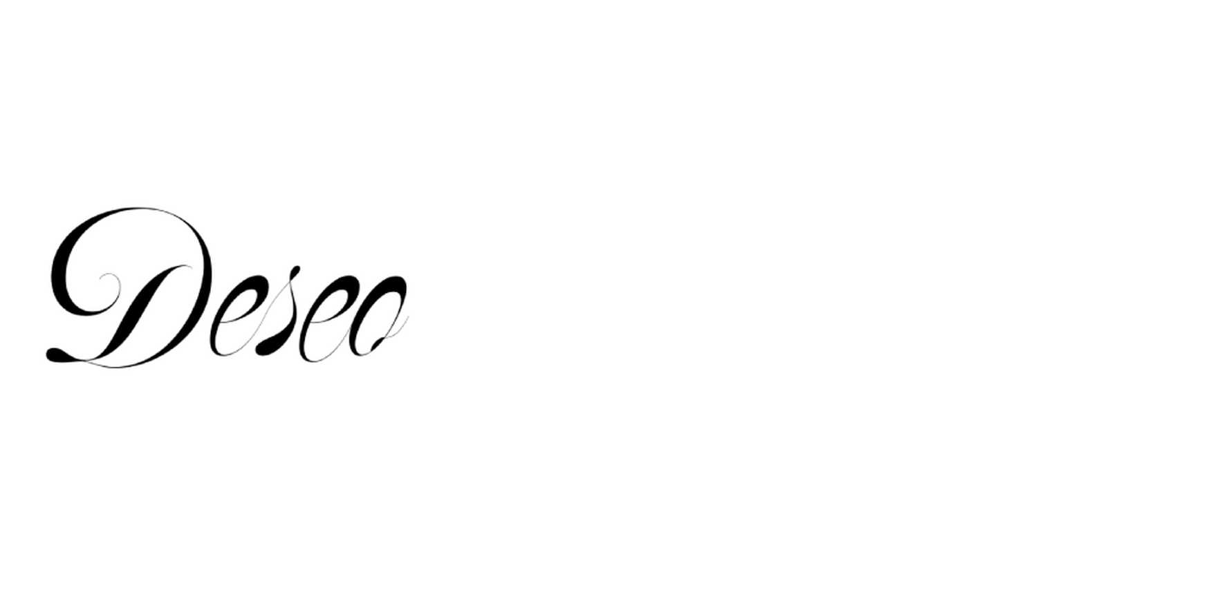 Deseo in use - Fonts In Use