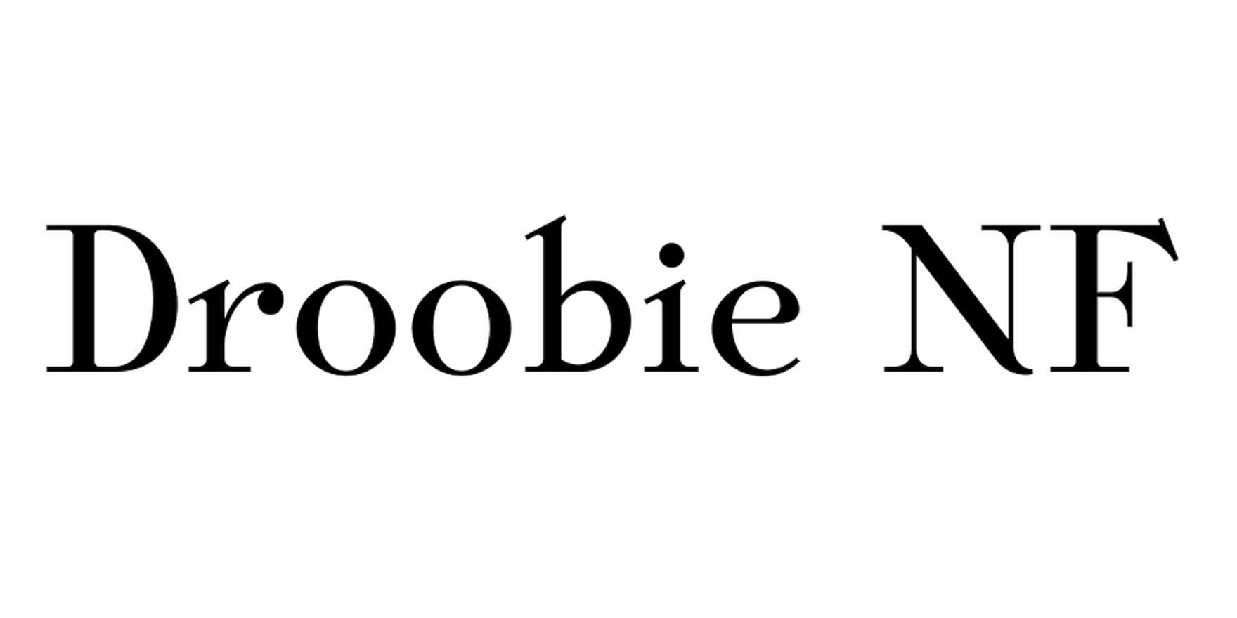 Droobie NF in use - Fonts In Use
