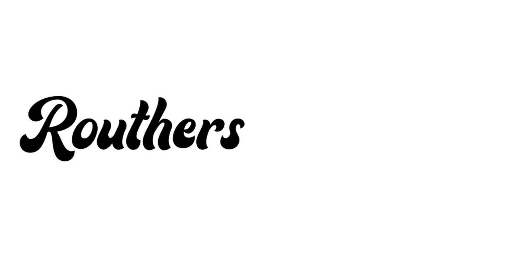 Routhers in use - Fonts In Use