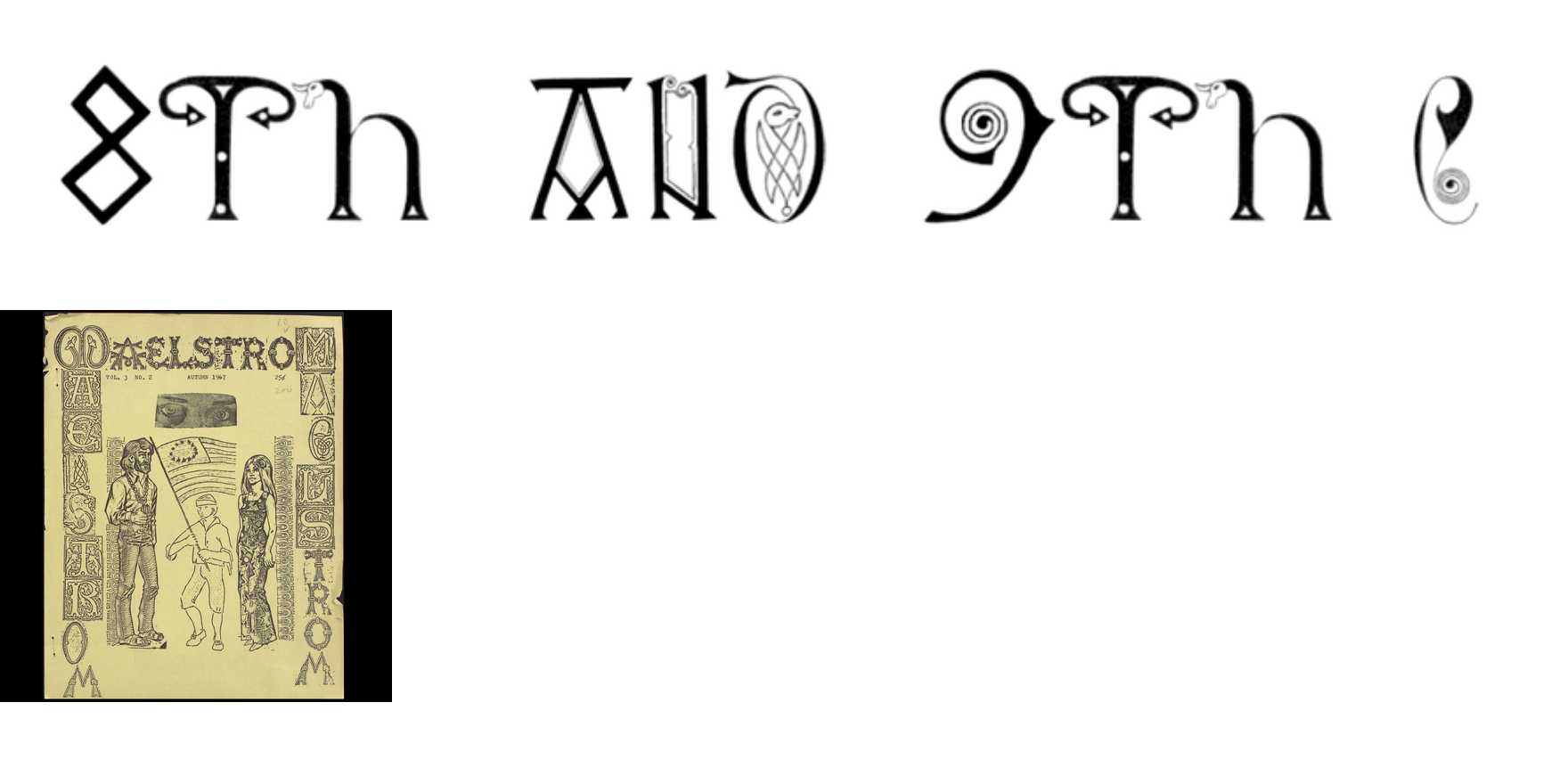 8th and 9th Centuries in use - Fonts In Use